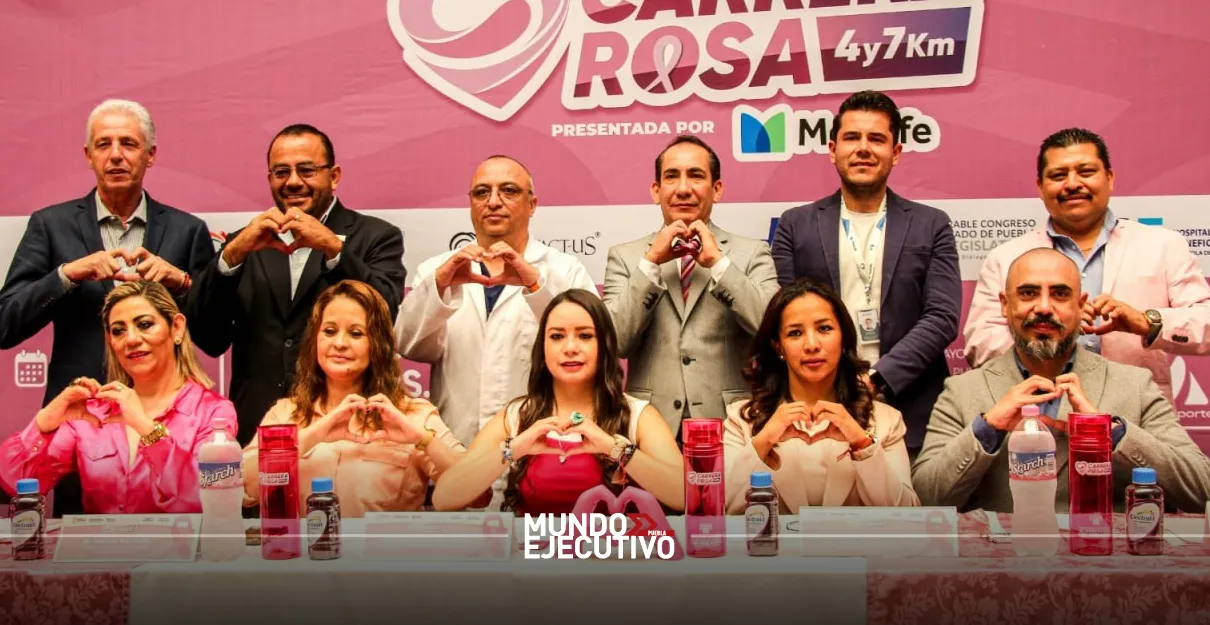 Puebla se prepara para la Carrera Rosa 2025 en favor de la lucha contra ...